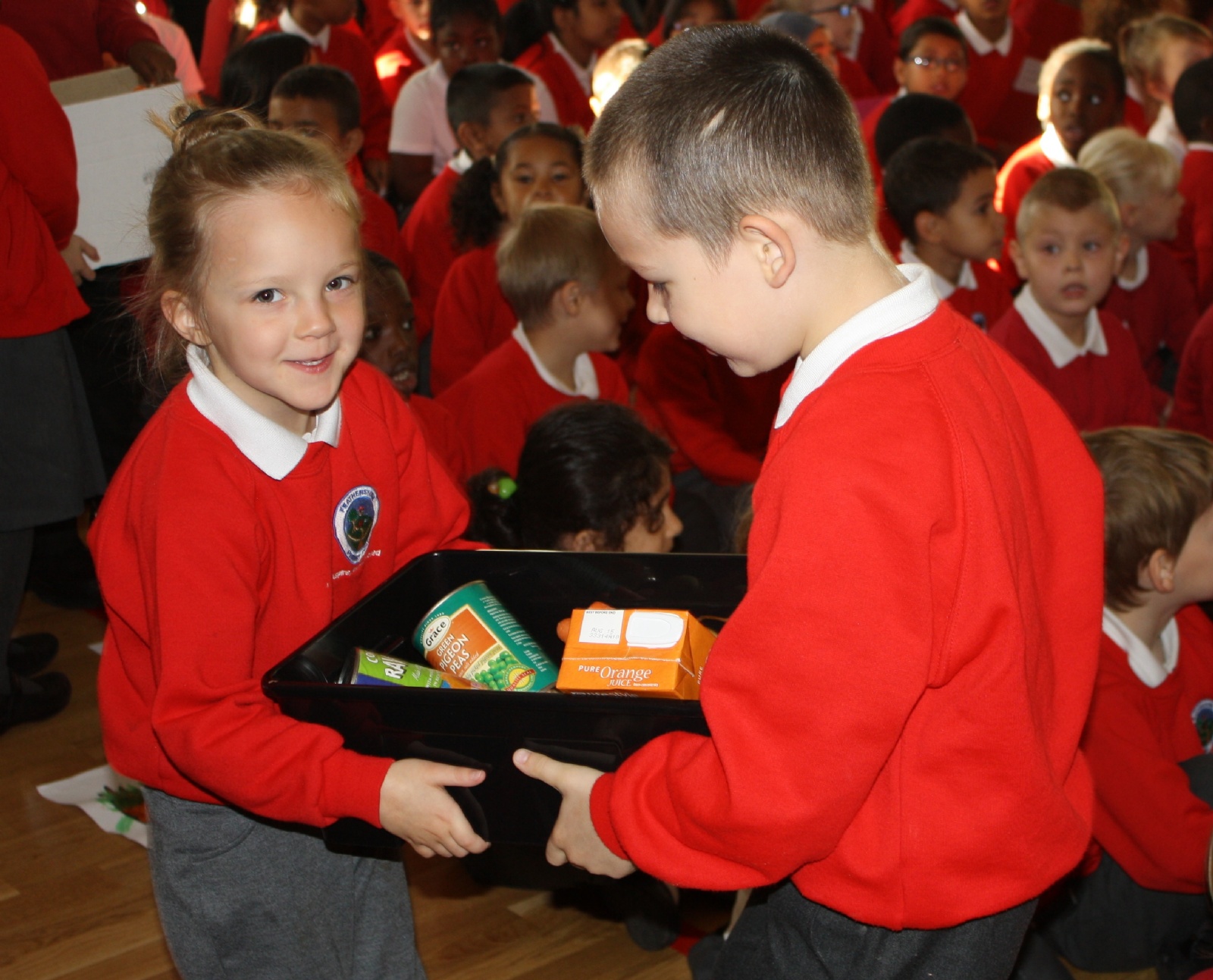 Featherstone Primary School - Harvest Festival Oct 2014